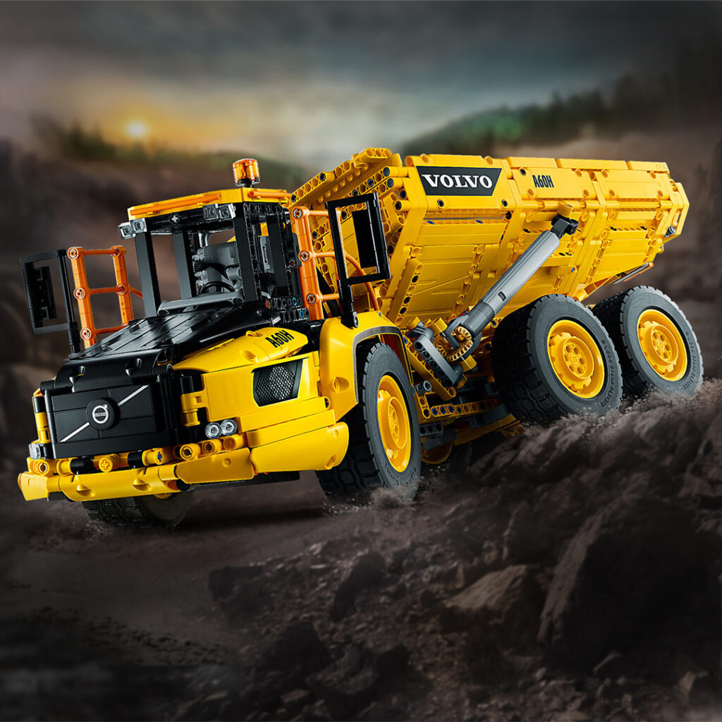 LEGO Technic 6x6 Volvo Articulated Hauler - 42114 • Welpie's Verhuur